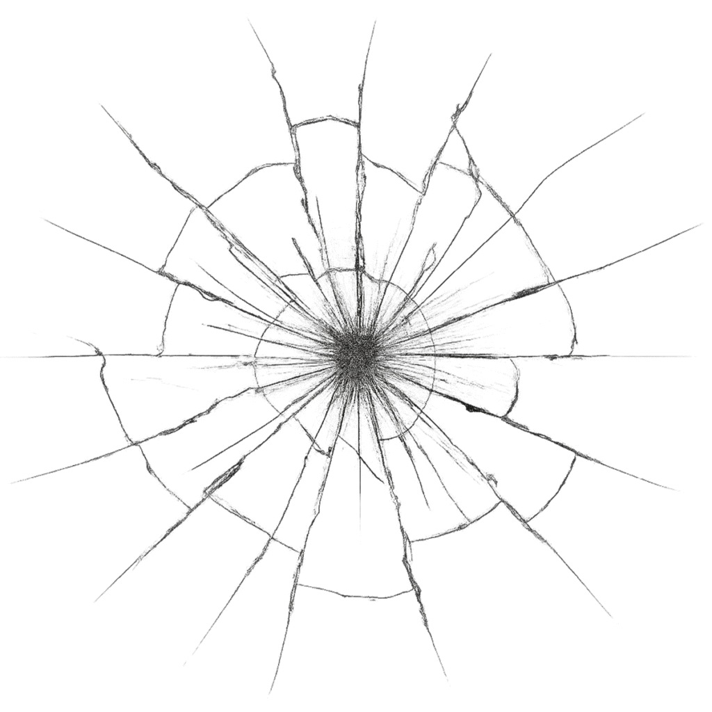 Broken Screen Transparent PNG 100% Free Download – Overlay