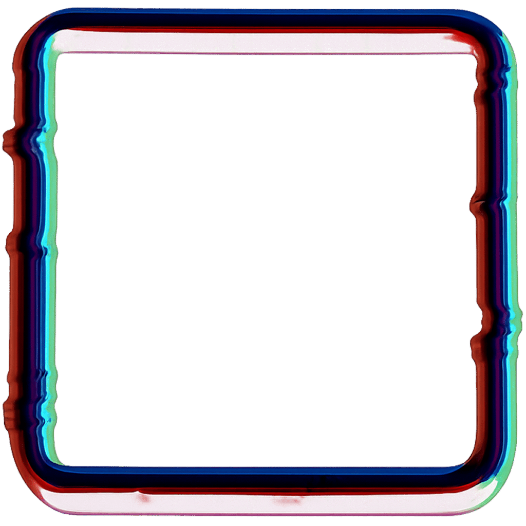 Glitch Frame Transparent PNG 100% Free Download