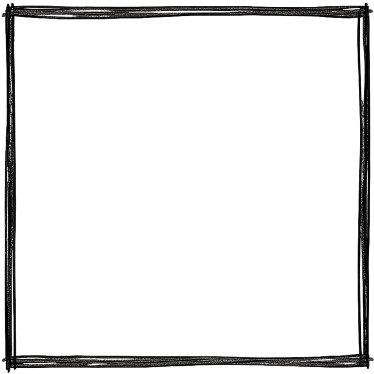 Sketchy Frame Border Transparent PNG 100% Free Download