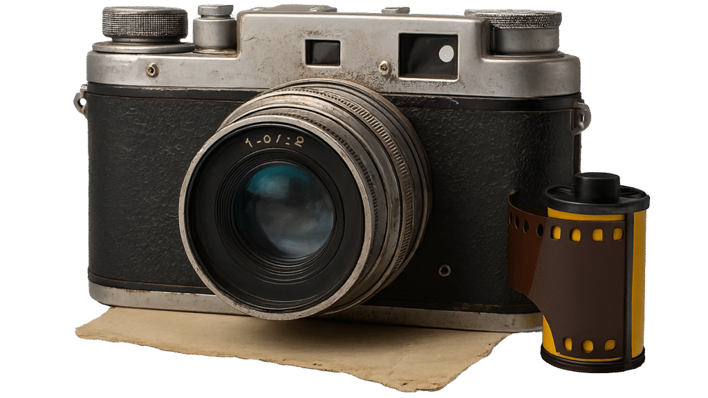 Vintage Camera Transparent PNG 100% Free Download