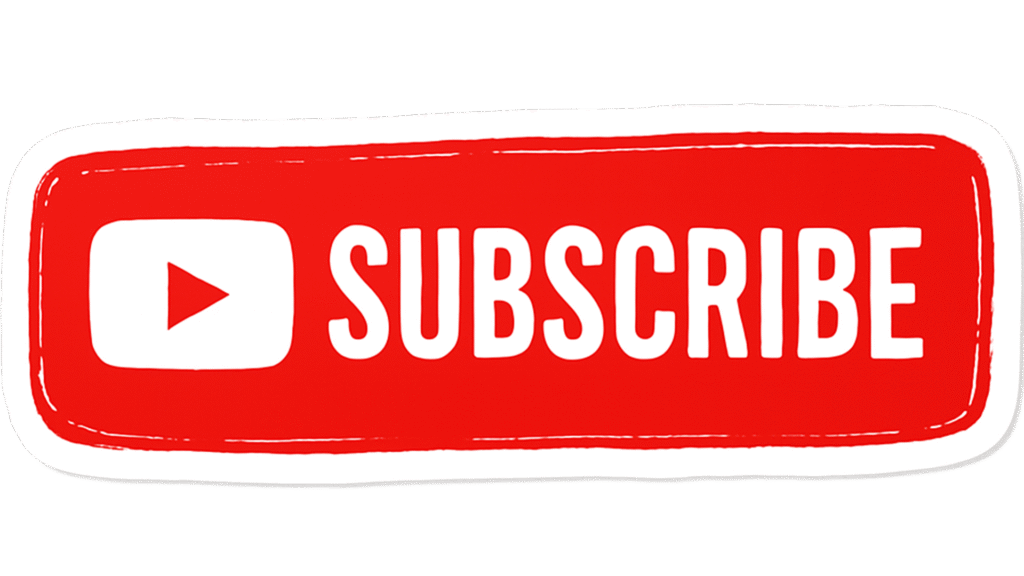 YouTube Subscribe Button PNG 100% Free Download