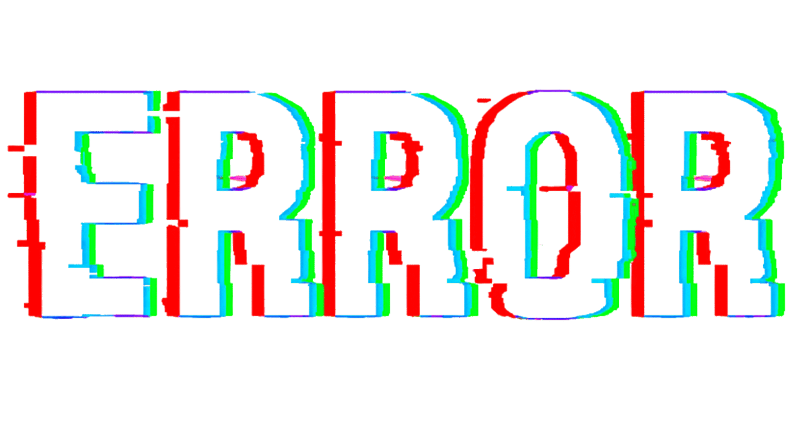 Error Text Transparent PNG 100% Free Download