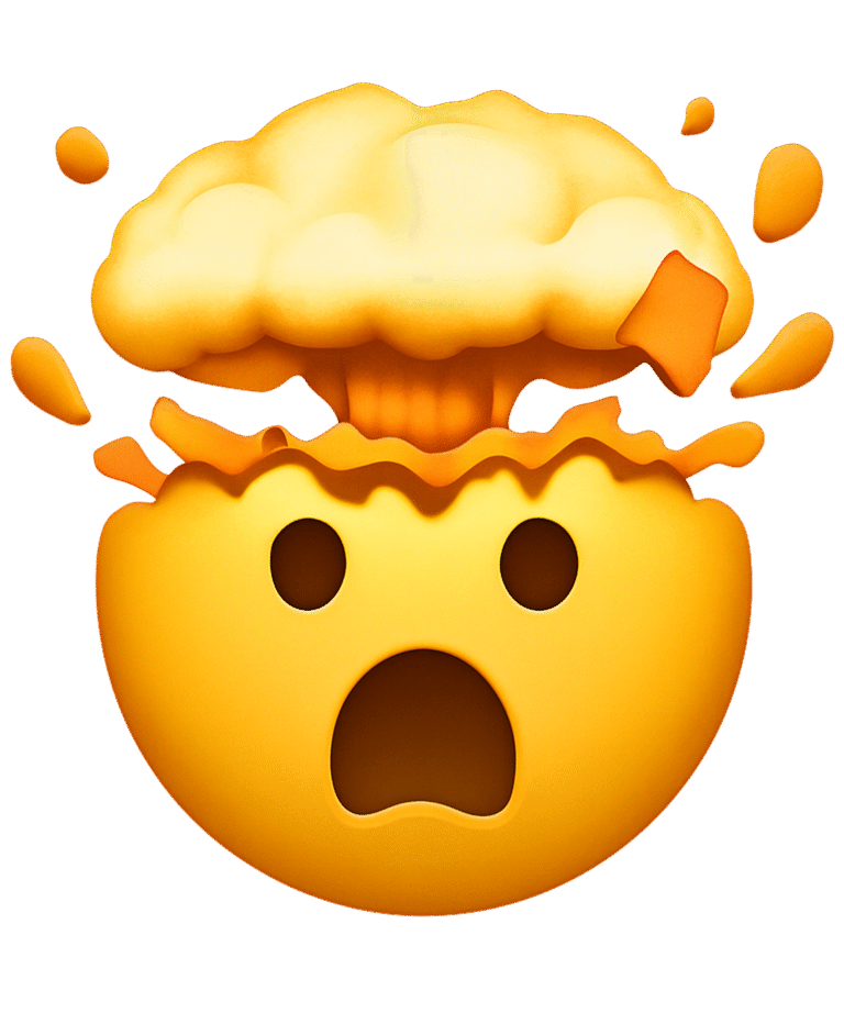 Funny Exploding Emoji Transparent PNG 100% Free Download