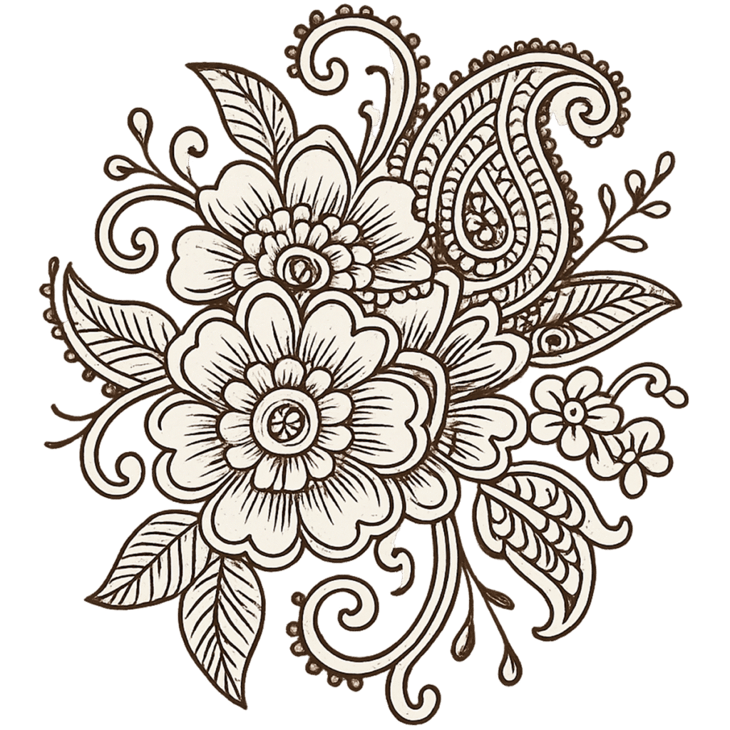Mehndi Design Transparent PNG + 100% Free Download