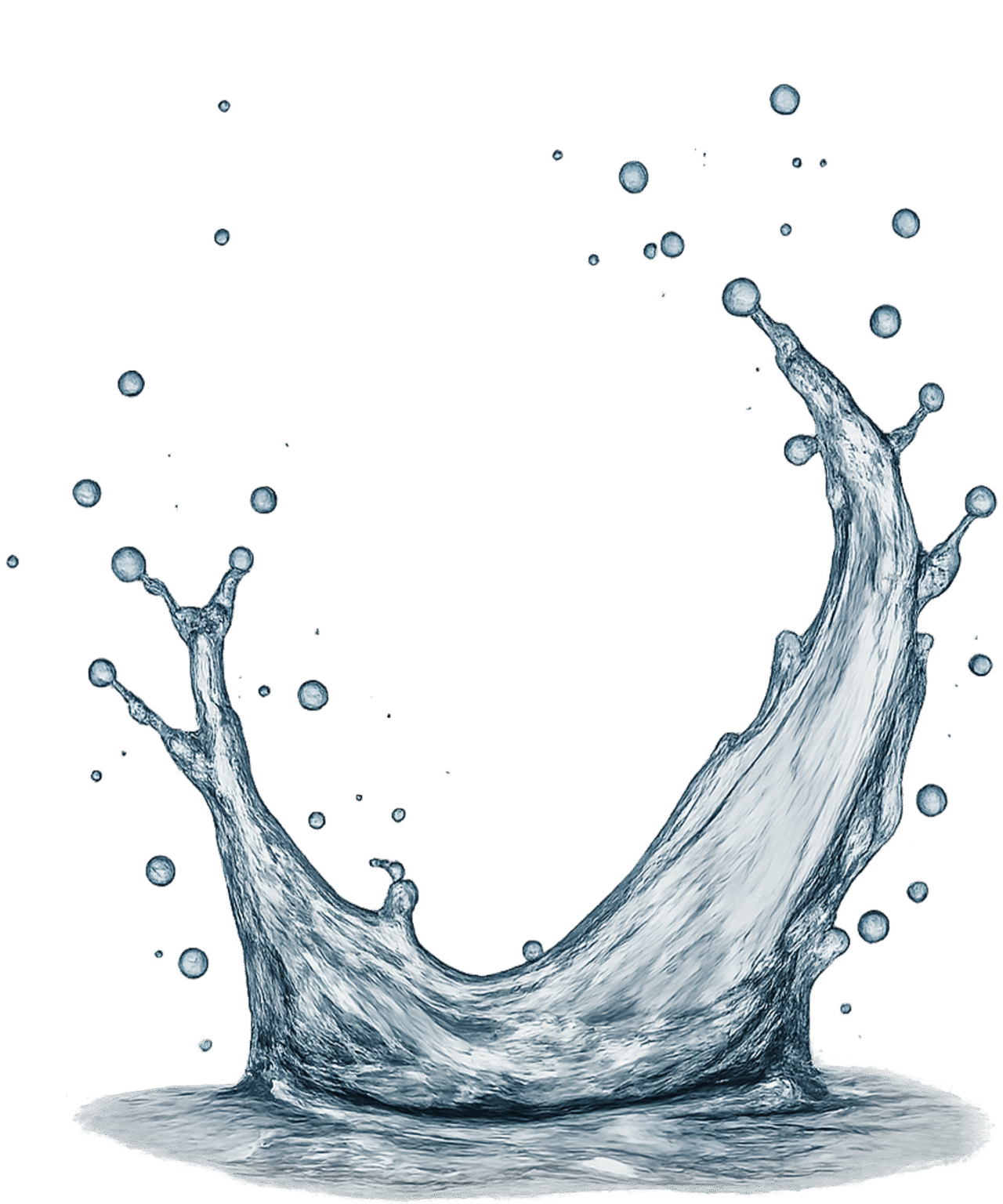 Water Splash Realistic Transparent PNG 100% Free Download