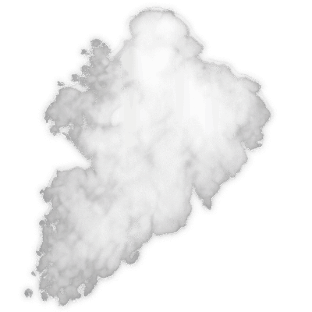 White Smoke Puff Transparent PNG 100% Free Download