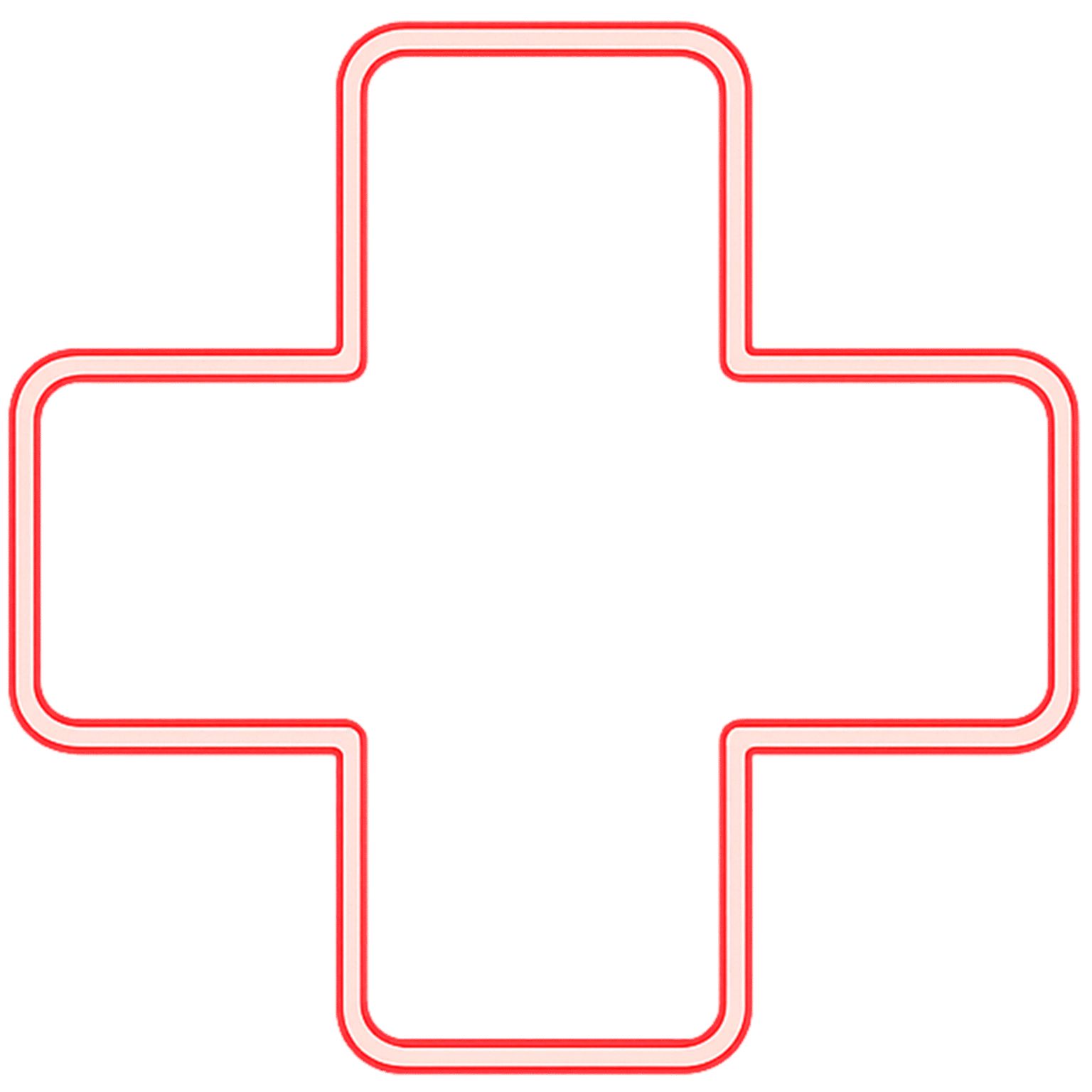 Medical Cross Neon PNG 100% Free Download | DehraFlicks