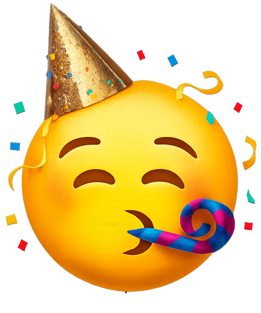 Party Face Emoji PNG 100% Free Download | DehraFlicks