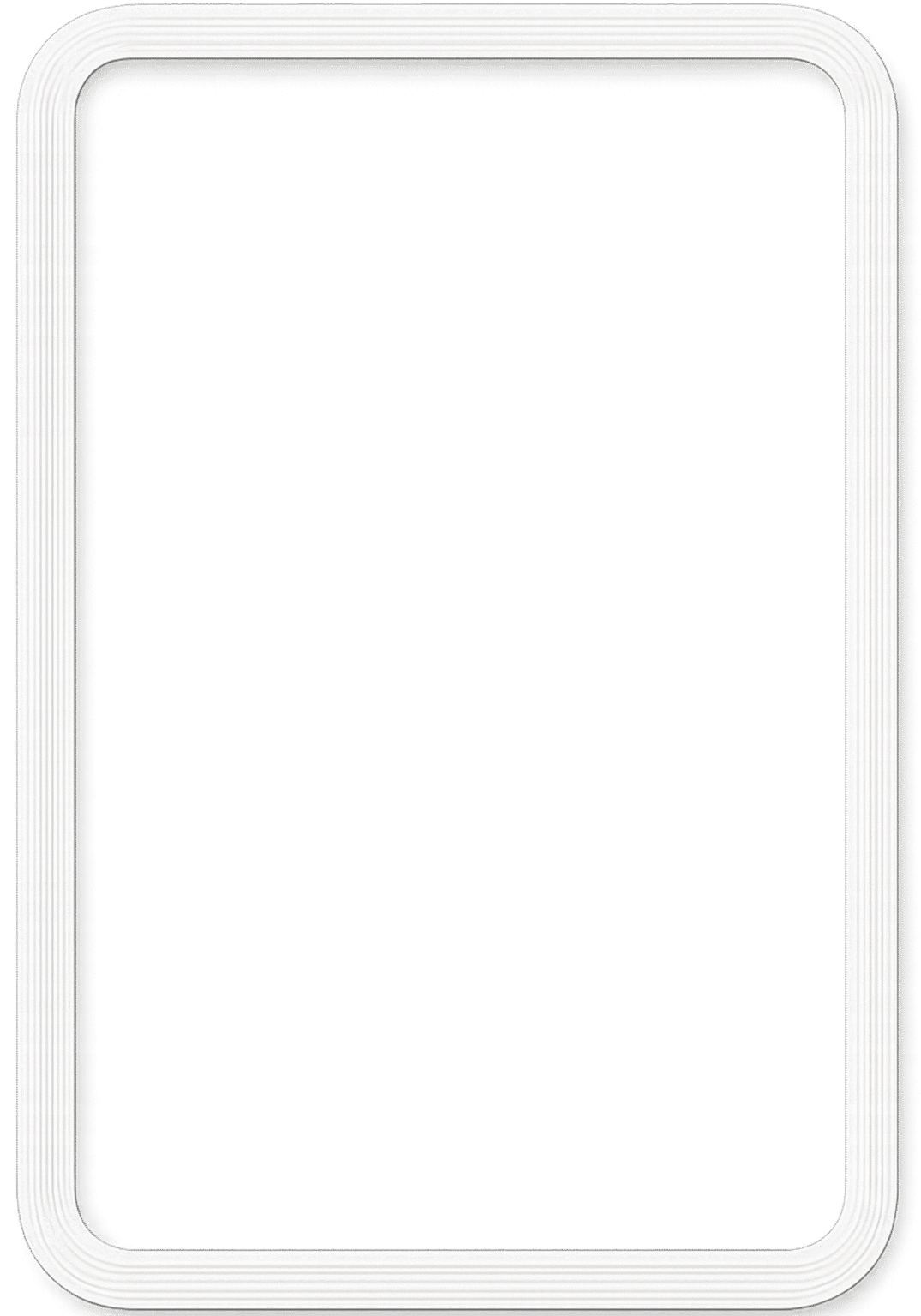 White Frame PNG | 100% Free Download Photo Frame PNG