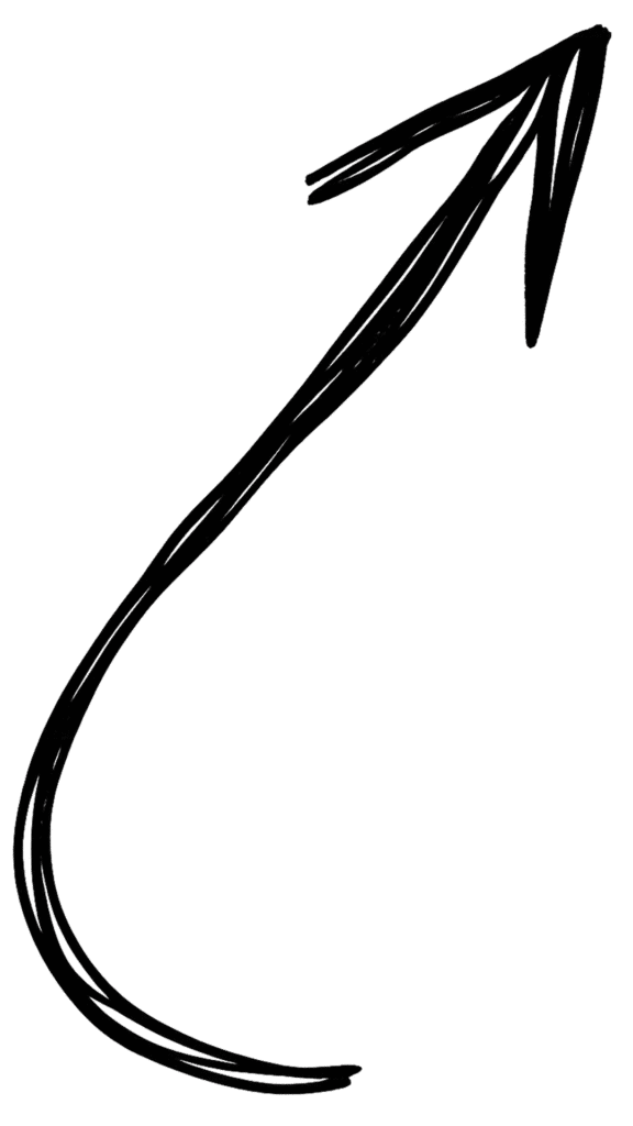 Hand Drawn Curvy Arrow PNG Download Free | 100% Free PNG
